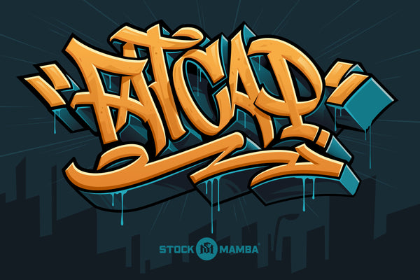 FatCap Graffiti Font – StockMamba