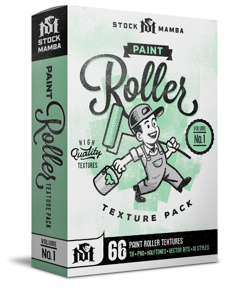 Paint Roller Texture Pack – StockMamba